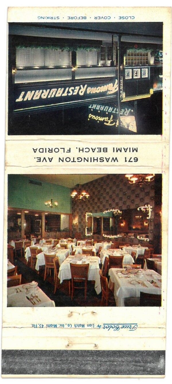 The Strand Restaurant - Miami Design Preservation League