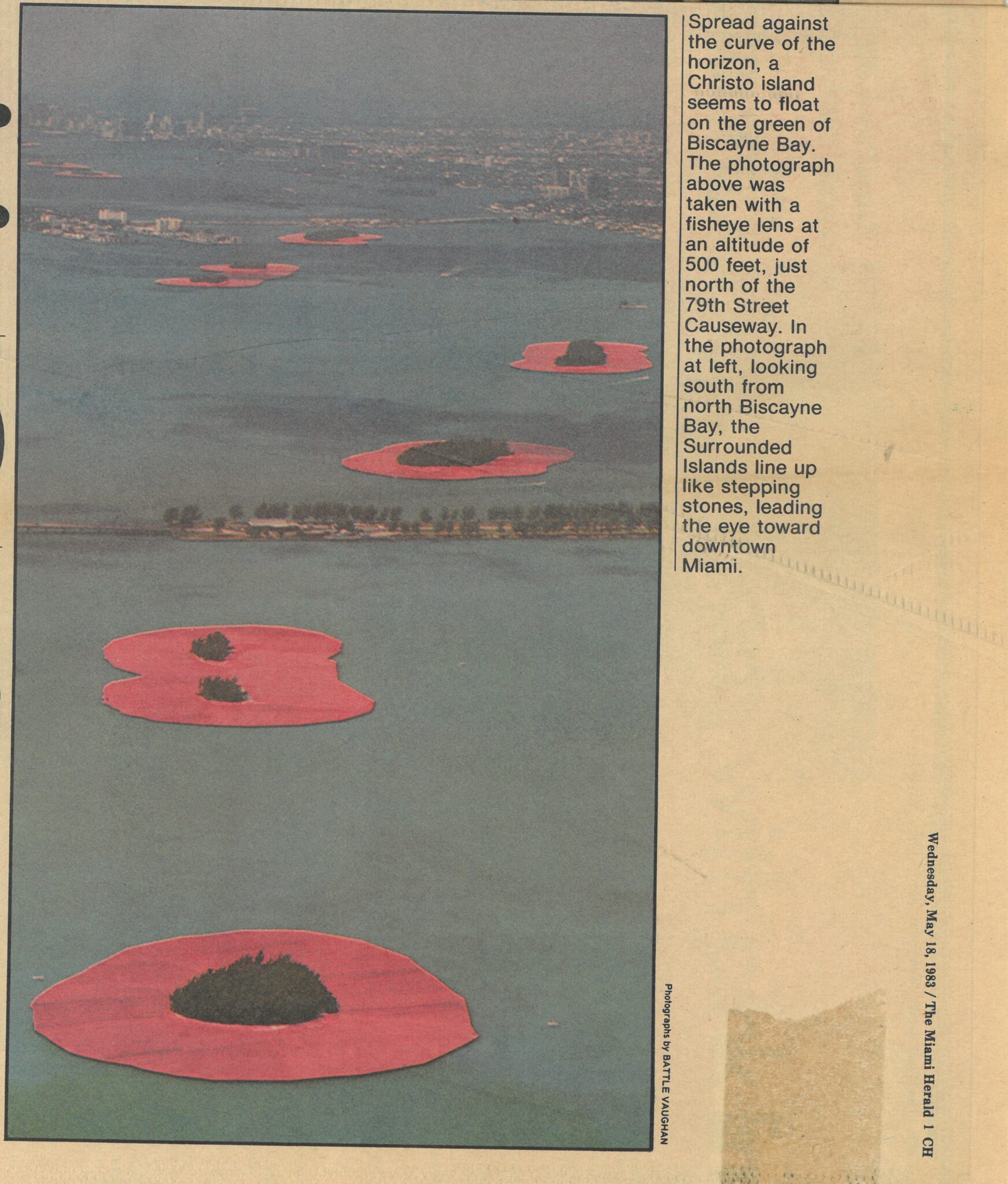 Christo's Pink Islands - Miami Design Preservation League