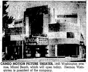 The Cameo Theater - Miami Design Preservation League