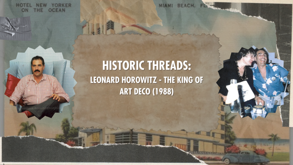 Leonard Horowitz - The King of Art Deco (1988) - Miami Design ...